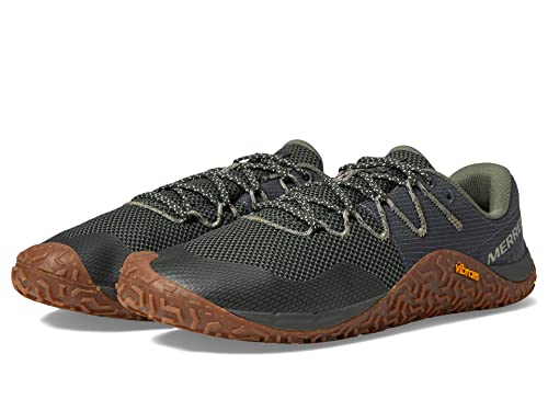 Merrell Men's Trail Glove 7 Sneaker, Pine/Gum, 9