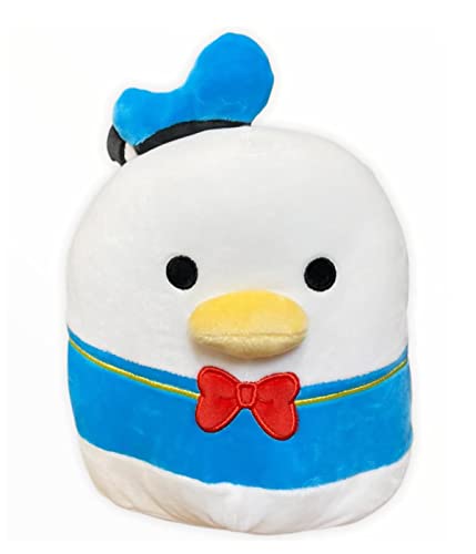 Squishmallows Official Kellytoy Disney Characters Squishy Soft Stuffed Plush Toy Animal 5” inch (Donald Duck)