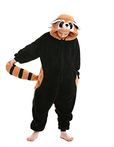 CuteOn Raccoon Onesie for Girls Boys Animal Costume Halloween Christmas for Height 130cm