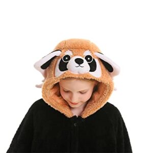 CuteOn Raccoon Onesie for Girls Boys Animal Costume Halloween Christmas for Height 130cm