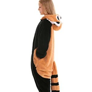 CuteOn Raccoon Onesie for Girls Boys Animal Costume Halloween Christmas for Height 130cm