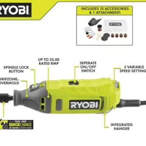 Ryobi 1.2 Amp Rotary Tool