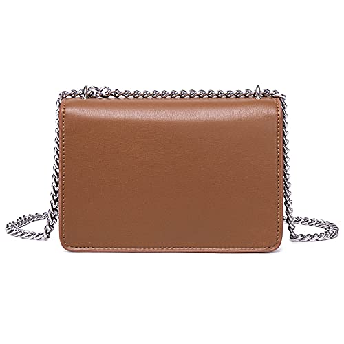 DAVIDJONES Faux Leather Hobo Purse and Wallet set for women Chain Crossbody Shoulder Bags