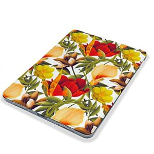 Kawaii Tropical Flower Plants case Compatible with iPad Mini Air Pro 7.9 8.3 9.7 10.2 10.9 11 12.9 inch Pattern Cover New 2022 2021 Trifold Stand 3 4 5 6 7 8 9 Generation 476 (11" Pro 1/2/3 gen)