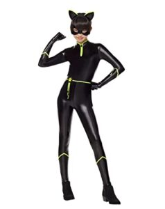 spirit halloween kids lady noire miraculous ladybug costume - l