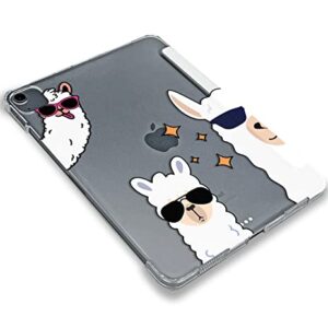 Cute Llama Kawaii Alpaca case Compatible with iPad Mini Air Pro 7.9 8.3 9.7 10.2 10.9 11 12.9 inch Pattern Cover New 2022 2021 Trifold Stand 3 4 5 6 7 8 9 Generation 497 (11" Pro 1/2/3 gen)