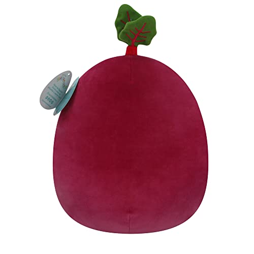 Squishmallows 12-Inch Claudia Purple Beet - Medium-Sized Ultrasoft Official Kelly Toy Plush