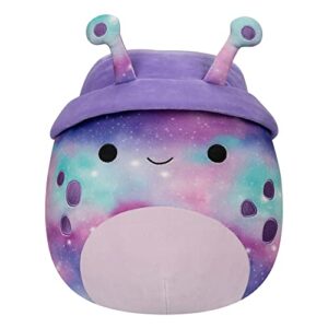 squishmallows 12-inch daxxon purple alien - medium-sized ultrasoft official kelly toy plush