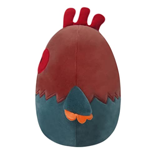 Squishmallows 8-Inch Reed Red and Blue Rooster - Little Ultrasoft Official Kelly Toy Plush