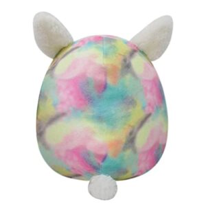 Squishmallows 8-Inch Noe Tie-Dye Sea Bunny - Little Ultrasoft Official Kelly Toy Plush