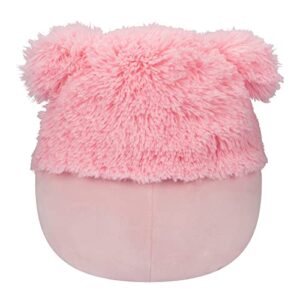 Squishmallows 8-Inch Brina Pink Bigfoot with Fuzzy Belly - Little Ultrasoft Official Kelly Toy Plush