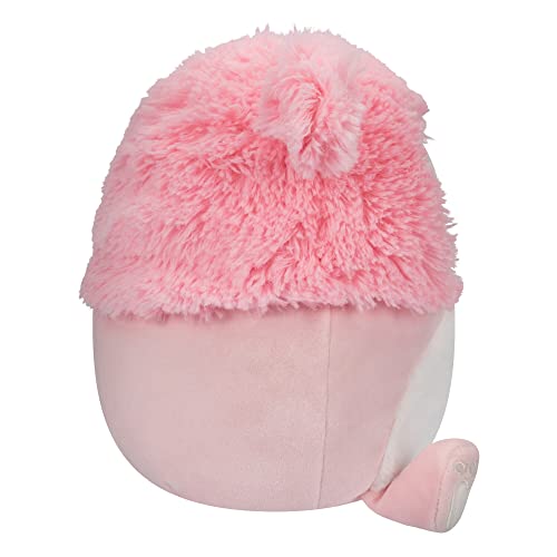 Squishmallows 8-Inch Brina Pink Bigfoot with Fuzzy Belly - Little Ultrasoft Official Kelly Toy Plush