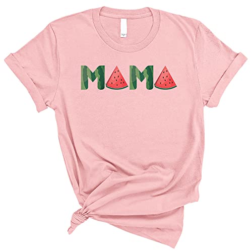 TeesAndTankYou Watermelon Mama Shirt Unisex Medium Pink