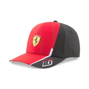 scuderia ferrari - 2023 charles leclerc hat - unisex - red - size: one size