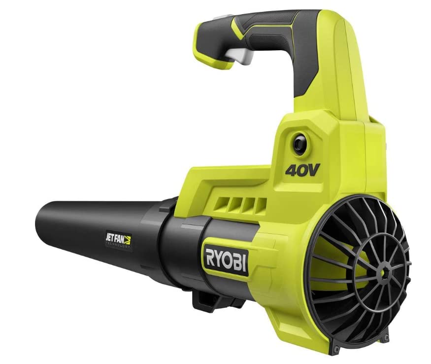 Lawn Care Bundle RYOBI 110 MPH 525 CFM 40-Volt Lithium-Ion Cordless Variable-Speed Jet Fan Bare Tool Leaf Blower, Battery and Charger Not Included (Bulk Packaged)