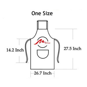 Personalized Kitchen Apron Custom Your Design Text Logo Women Men Aprons