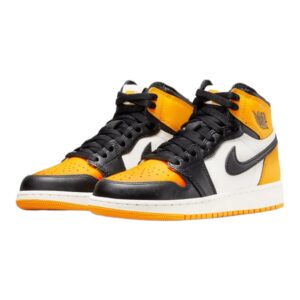 Jordan Boy's Air Jordan 1 Retro High OG (Big Kid) Taxi/Black/Sail 6.5 Big Kid M