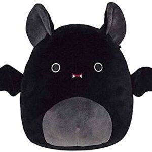 13.7 inches 1Pcs Plush Bat Toy Stuffed Animals Plush Doll,Soft Cute Best Gift Suitable for All of Age, Christmas Birthday Halloween Home Decoration Gifte (Black-B)