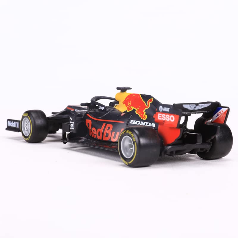 pchmodel 1:43 F1 RB16 Red Bull Racing Car 2021 NO.33Alloy Luxury Vehicle Diecast Cars Model Toy Collection by Bburago 38052/38053 (NO.33 Regular Version)