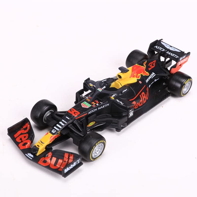 pchmodel 1:43 F1 RB16 Red Bull Racing Car 2021 NO.33Alloy Luxury Vehicle Diecast Cars Model Toy Collection by Bburago 38052/38053 (NO.33 Regular Version)