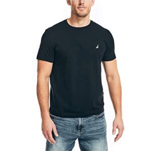 Nautica Men's J-Class T-Shirt, True Black, Medium