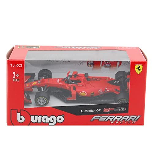 Bburago 1/43 Ferrari F1 SF90 2019 5# Sebastian Vettel Diecast Model Car 36815