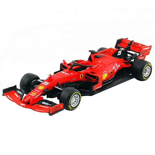 Bburago 1/43 Ferrari F1 SF90 2019 5# Sebastian Vettel Diecast Model Car 36815