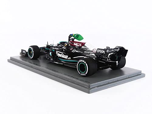 Mint Models Lewis Hamilton F1 Winner Brazilian Grand Prix 2021 Scale Model in 1:43 Scale by Spark