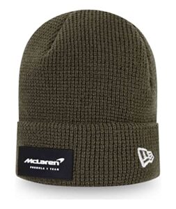 mclaren f1 new era team daniel ricciardo fisherman cuff beanie green