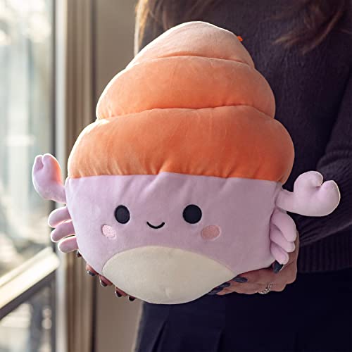 Squishmallows 10" Arco The Hermit Crab - Officially Licensed Kellytoy Plush - Collectible Soft & Squishy Crab Stuffed Animal Toy - Add to Your Squad - Gift for Kids, Girls & Boys - 10 Inch