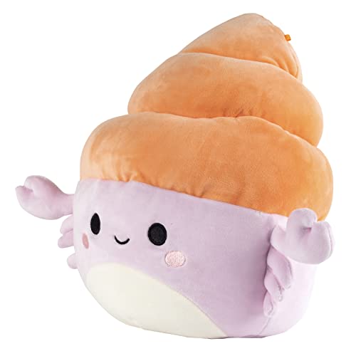 Squishmallows 10" Arco The Hermit Crab - Officially Licensed Kellytoy Plush - Collectible Soft & Squishy Crab Stuffed Animal Toy - Add to Your Squad - Gift for Kids, Girls & Boys - 10 Inch