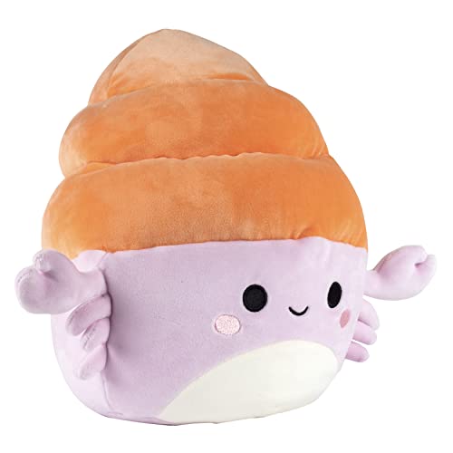 Squishmallows 10" Arco The Hermit Crab - Officially Licensed Kellytoy Plush - Collectible Soft & Squishy Crab Stuffed Animal Toy - Add to Your Squad - Gift for Kids, Girls & Boys - 10 Inch