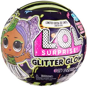 LOL Surprise Glitter Glow Doll Cheer Boo with 7 Surprises, Halloween Dolls, Accessories, Limited Edition Dolls, Collectible Dolls, Glow-in-the-Dark Dolls