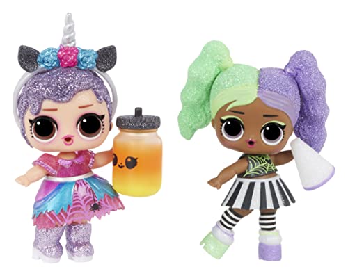 LOL Surprise Glitter Glow Doll Cheer Boo with 7 Surprises, Halloween Dolls, Accessories, Limited Edition Dolls, Collectible Dolls, Glow-in-the-Dark Dolls