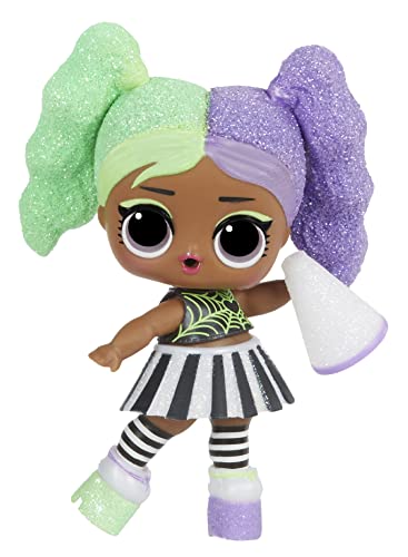 LOL Surprise Glitter Glow Doll Cheer Boo with 7 Surprises, Halloween Dolls, Accessories, Limited Edition Dolls, Collectible Dolls, Glow-in-the-Dark Dolls