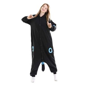 OGU' DEAL Unisex Adult Animal Onesie Pajamas Charactor Role Play Hallooween Cosplay Homewear Sleepwear Costume for Women Blue