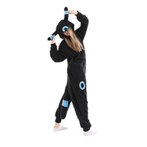 OGU' DEAL Unisex Adult Animal Onesie Pajamas Charactor Role Play Hallooween Cosplay Homewear Sleepwear Costume for Women Blue