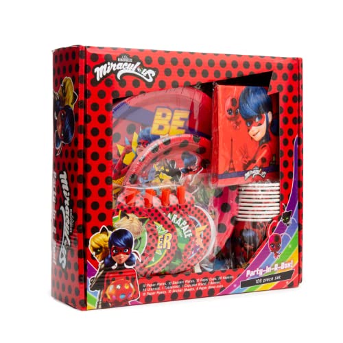 Miraculous Ladybug Party Balloon Set - 5 Count of 17 inch Foil Foil Balloons - Celebration, Birthday Party, Toddlers - Cat Noir - Party Supplies - Officially Licensed