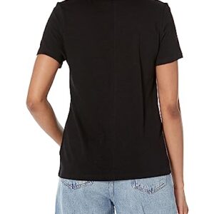 GAP Womens Forever Soft T-Shirt True Black V2 L