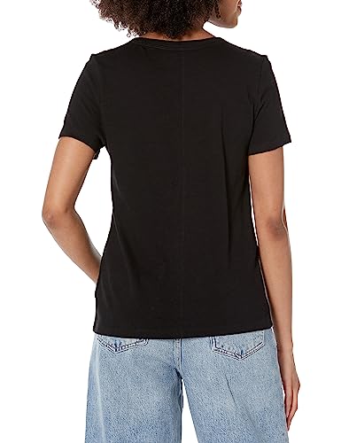 GAP Womens Forever Soft T-Shirt True Black V2 L