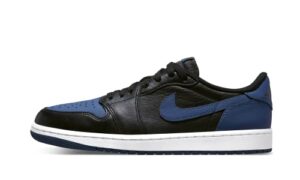 jordan mens air jordan 1 low og cz0790 041 mystic navy - size 10