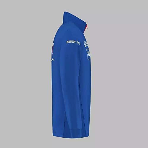 Haas F1 Team Haas Racing F1 2022 Men's Team Fitted 1/4 Zip Sweatshirt Blue (900972)