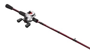 13 fishing - origin f1 - 6'7" m baitcast combo - 8.1:1 gear ratio - right hand retrieve (fast action) (fresh) - of18.1-67m-rh, silver/red