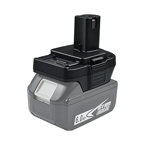 Rocivic MT20RNL Battery Adapter for Makita 18V Battery Convert to Ryobi 18V Lithium Battery, Compatible with Makita 18 Volt BL1860B BL1850B BL1840 BL1830B