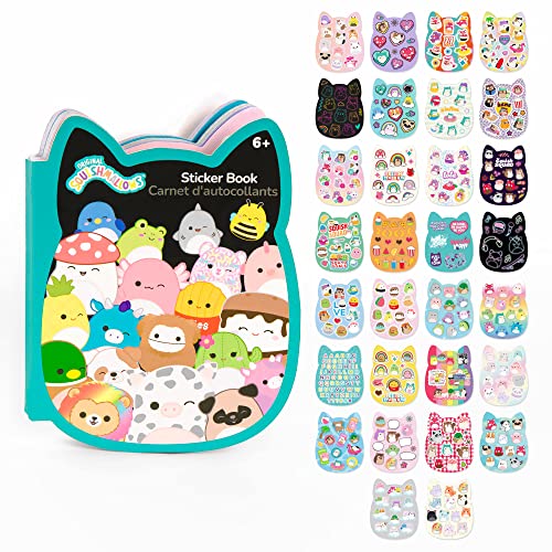 Fashion Angels Squishmallows Stationery Bundle - Includes Sketch Sheets, Pouch, Notepad, Squishmallows Stickers and More - Join the Squish Squad - Cute Stationery Set - Ages 6 and Up