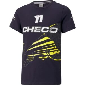 red bull racing f1 sergio checo perez kids logo #11 t-shirt navy