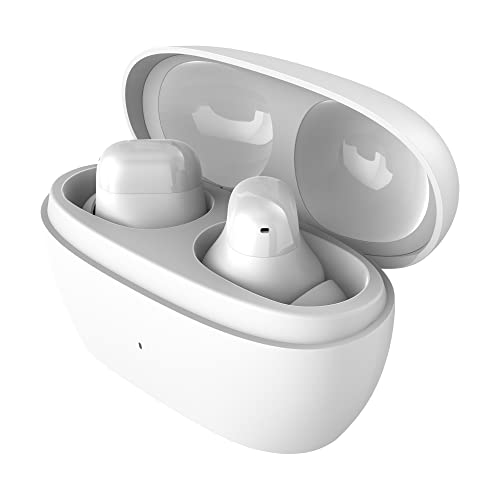 1MORE Omthing AirFree Buds, Wireless Earbuds Bluetooth 5.3 Headphones, 44 Hours Playtime, 8mm Dynamic Driver, Adjustable EQ Modes, Smart Noise Cancellation, White