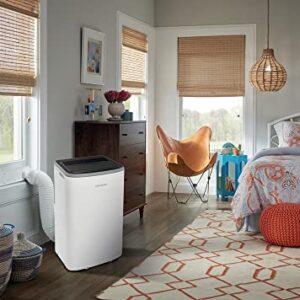 Frigidaire Portable Room Air Conditioner, 10,000 BTU with Dehumidifier Mode, in White (Renewed)