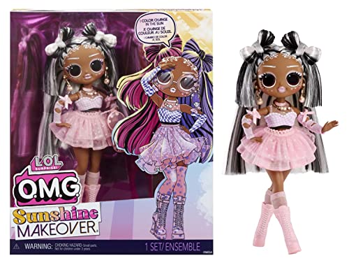 L.O.L. Surprise! LOL Surprise OMG Sunshine Color Change Switches Fashion Doll with Color Changing Hair and Fashions and Multiple Surprises and Fabulous Accessories – Great Gift for Kids Ages 4+