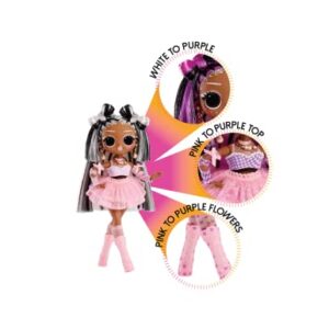 L.O.L. Surprise! LOL Surprise OMG Sunshine Color Change Switches Fashion Doll with Color Changing Hair and Fashions and Multiple Surprises and Fabulous Accessories – Great Gift for Kids Ages 4+